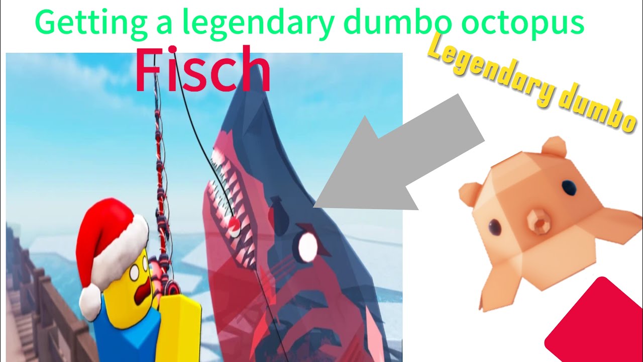 Getting a legendary dumbo octopus in Roblox fisch - YouTube