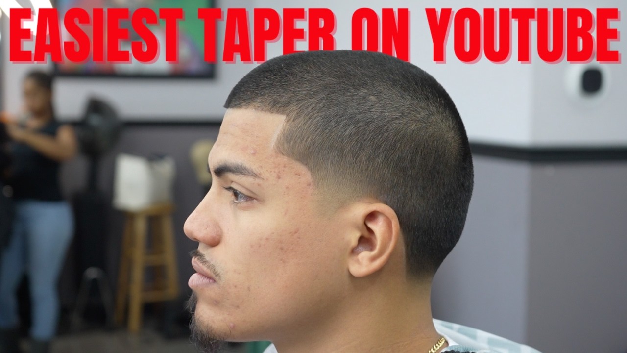 EASIEST TAPER TUTORIAL ON YOUTUBE🔥 Barber Tutorial - Mid Taper - YouTube