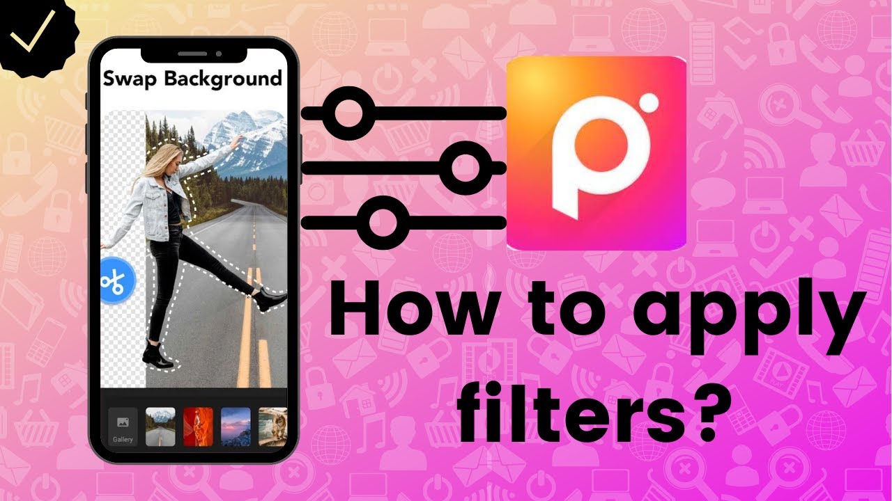 How to apply filters to pictures on Polish? - YouTube