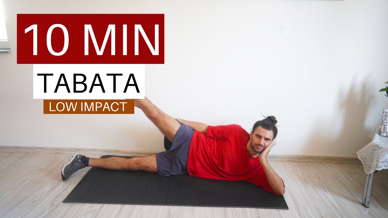10 MIN Tabata/Hit Full Body Home Workout Low Impact Joint-Friendly ...