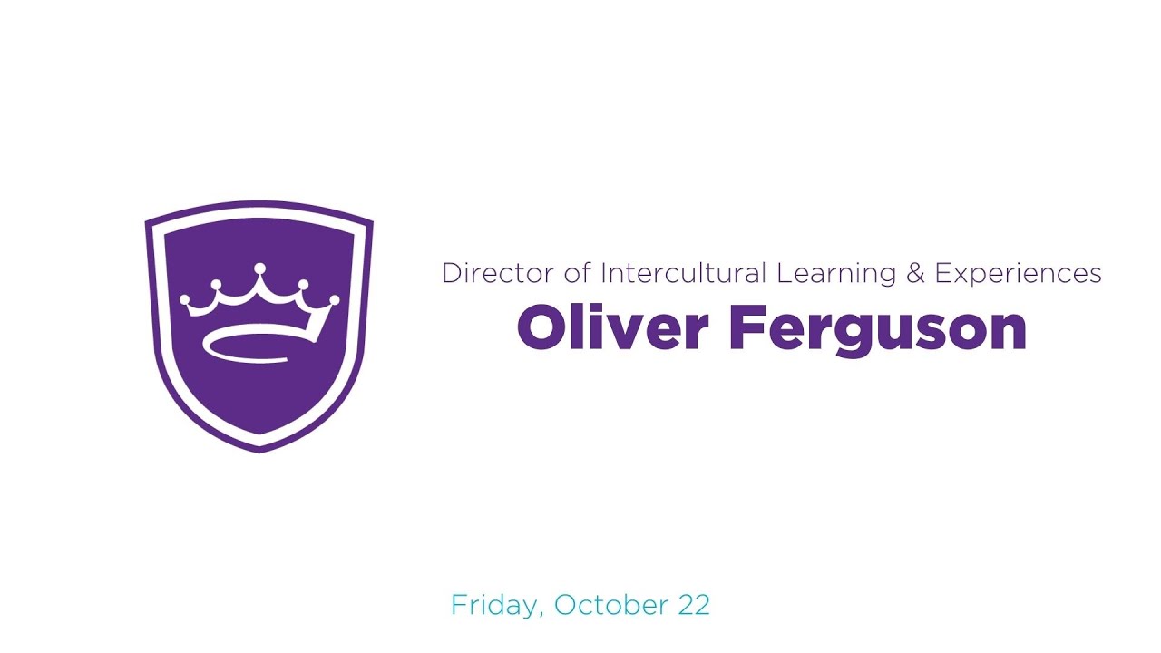 Chapel | Oct 22, 2021 | Oliver Ferguson - YouTube