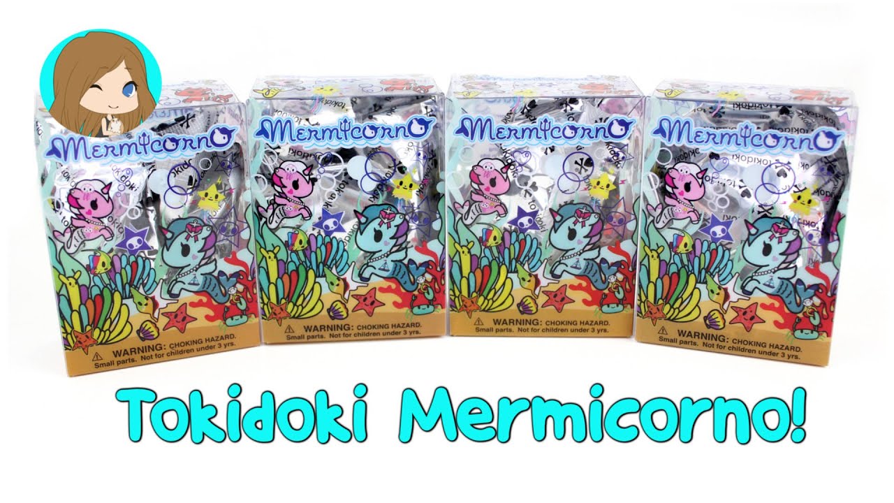 Mermicorno Unicorno Mermaids Tokidoki Blind Boxes - YouTube