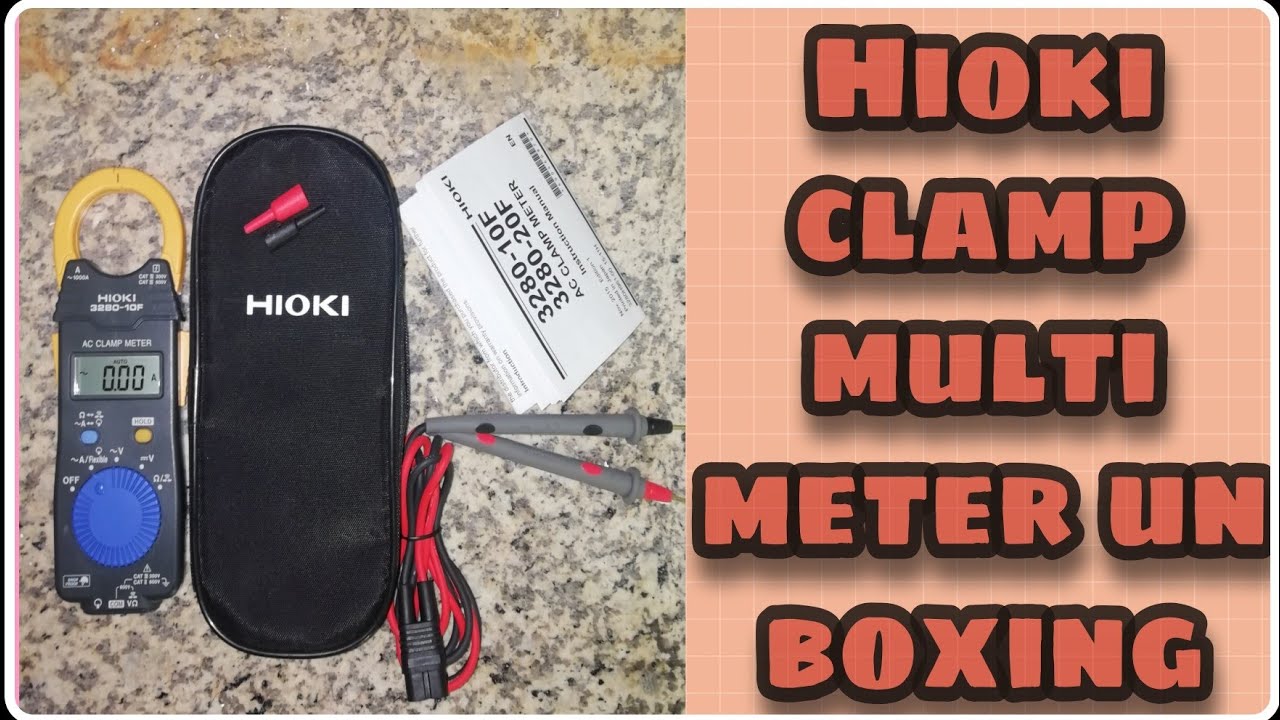How to use hioki multi meter (hindi) - YouTube
