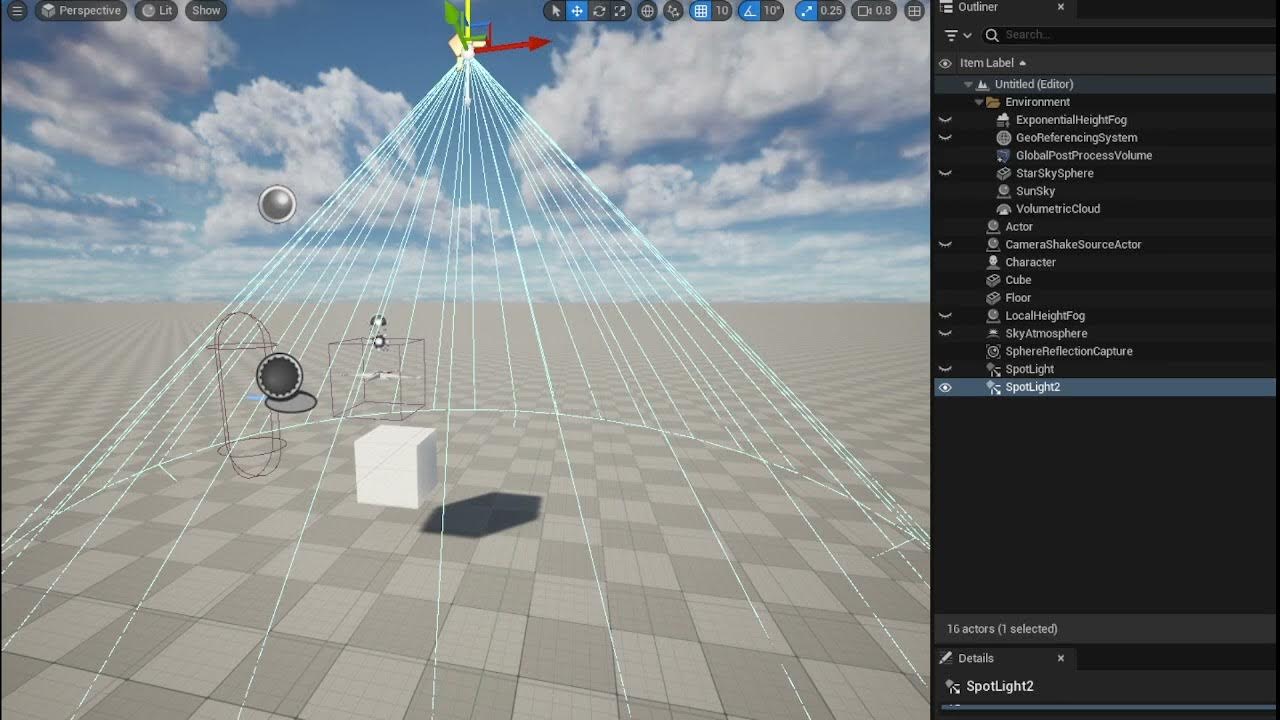 UnrealEngine day1 placing random objects - YouTube