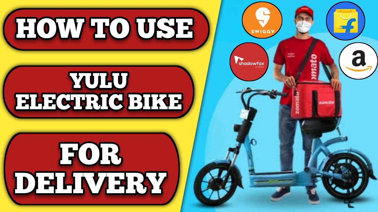 yulu bike zomato delivery | yulu electric bike | - YouTube