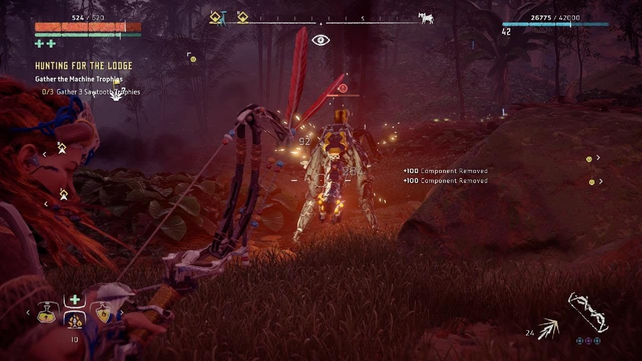 Horizon Zero Dawn: Complete Edition, First time fighting a Stalker, the ...