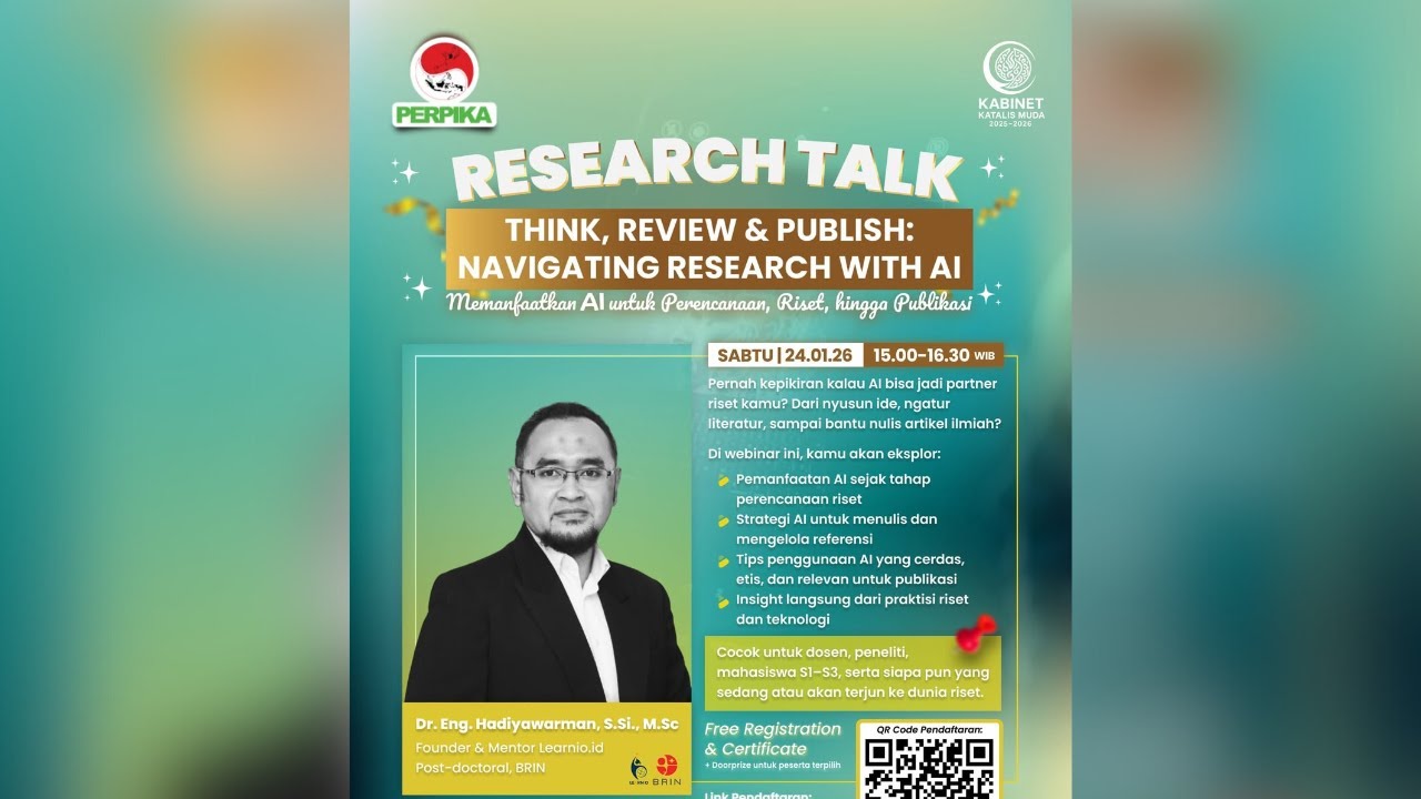 Research Talk – Think, Review & Publish: Navigating Research with AI ...