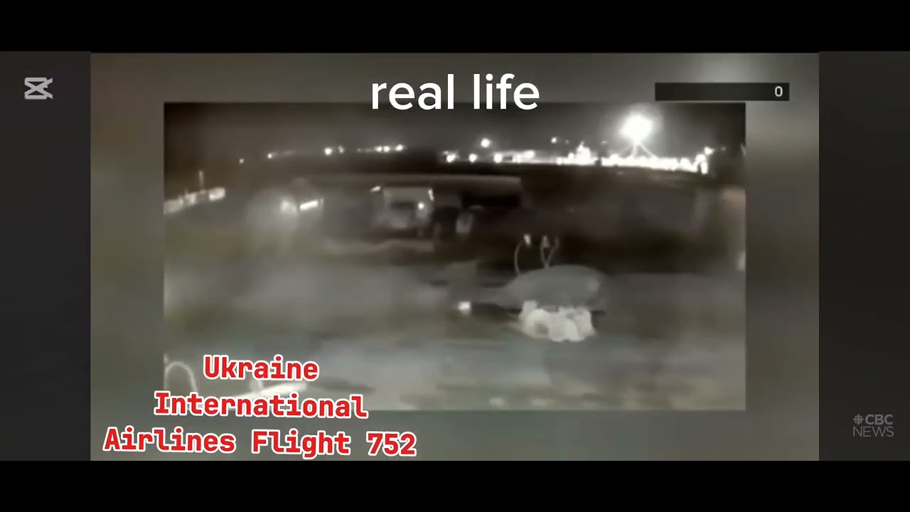UkraineInternationalAirlines Flight 752 Animation vs Real Life - YouTube