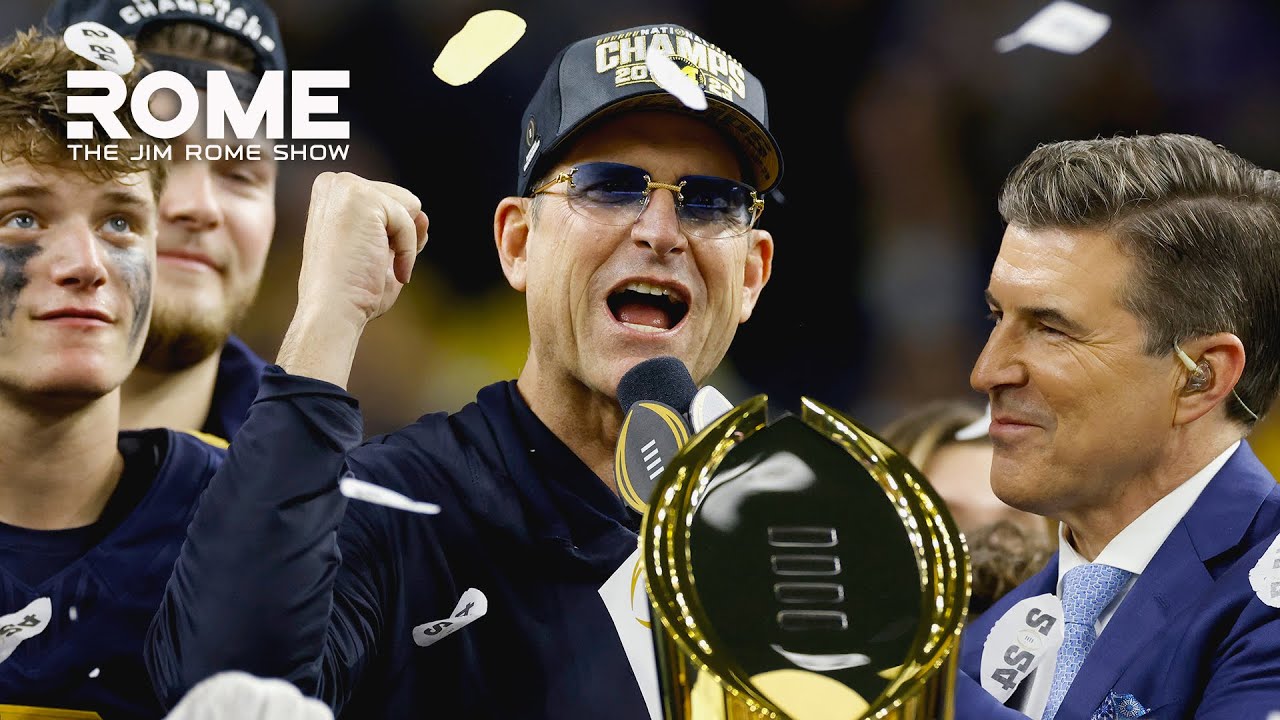 Michigan Secures First National Title Since 1997 | The Jim Rome Show ...