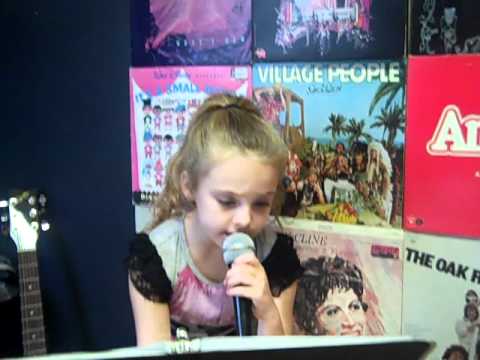 Anna Faith Howell practices "There is a God" at voice lessons. - YouTube
