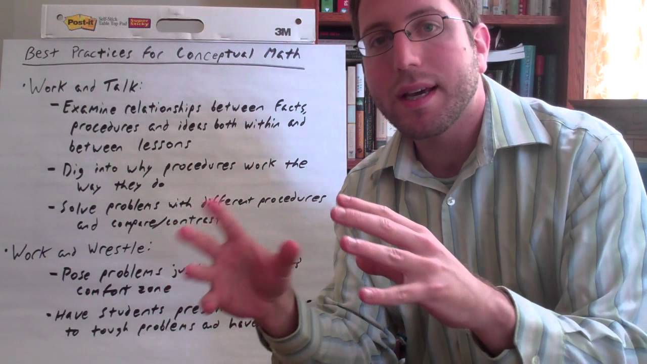 Best Practices for Conceptual Math - YouTube