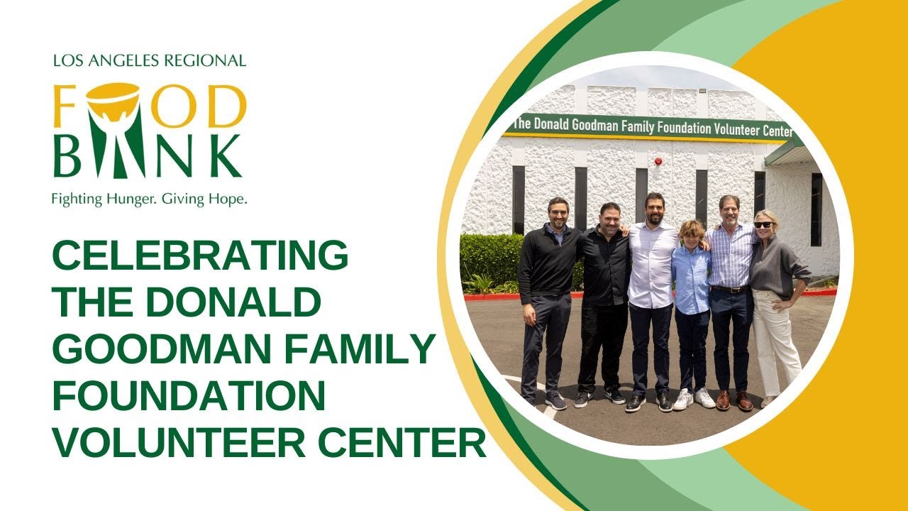 Cutting the Ribbon at The Donald Goodman Family Foundation Volunteer ...