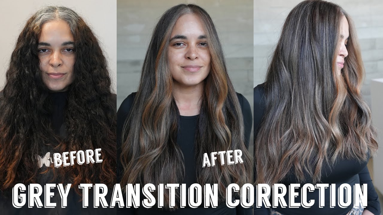 Hair Transformations with Lauryn: Starting the Journey to Grey ...