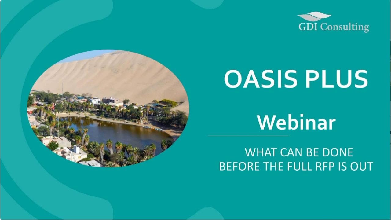 OASIS Plus Webinar1 by GDIC - YouTube