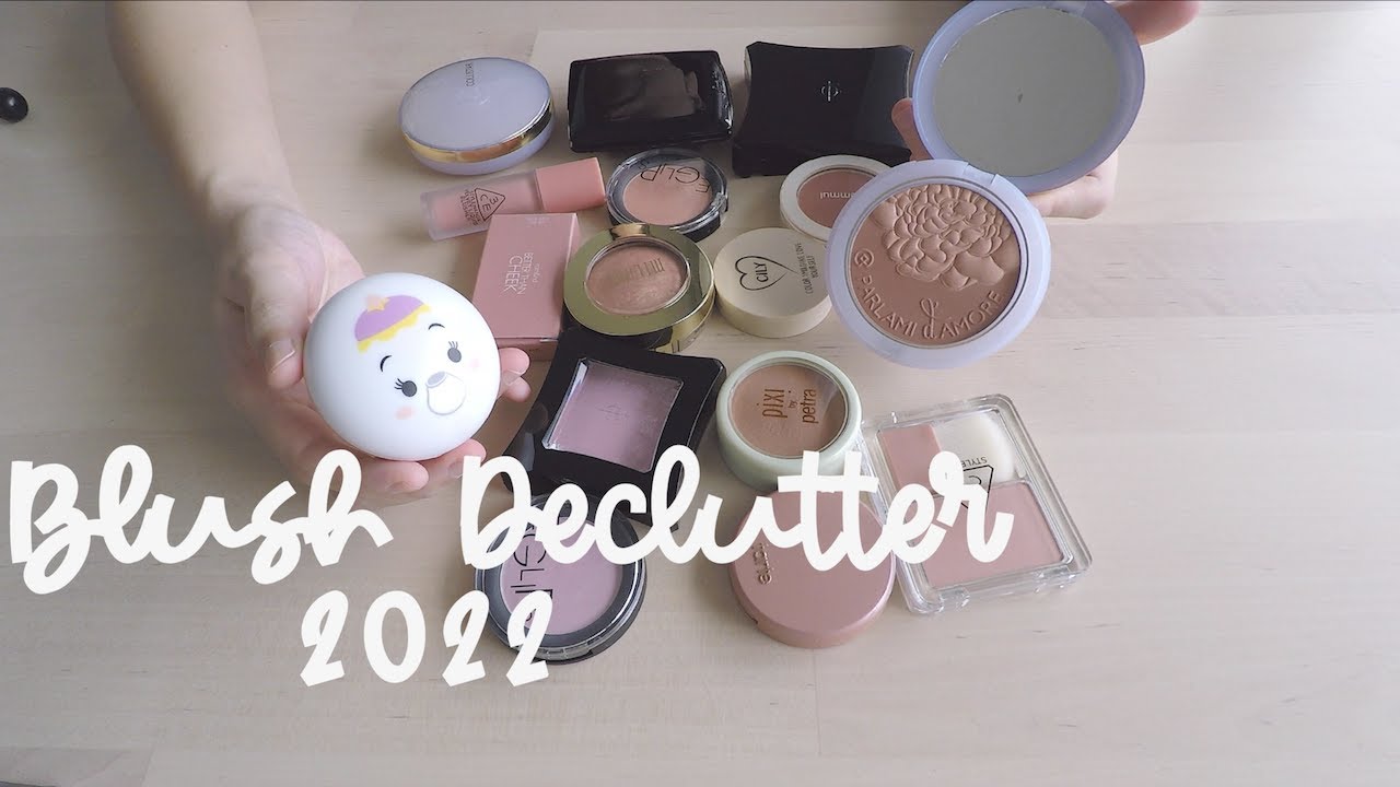 Blush Declutter 2022 - YouTube