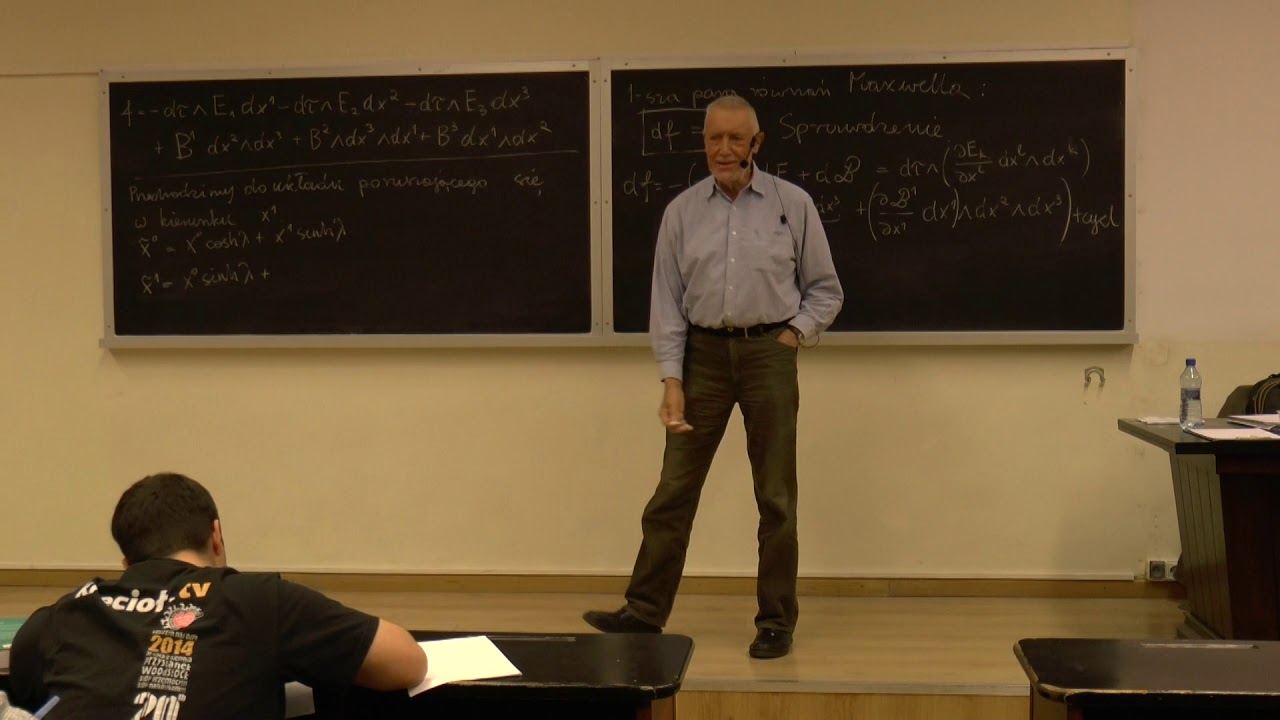 Wszechnica CFT PAN — Prof. J. Kijowski: Transformacja Lorentza pola ...