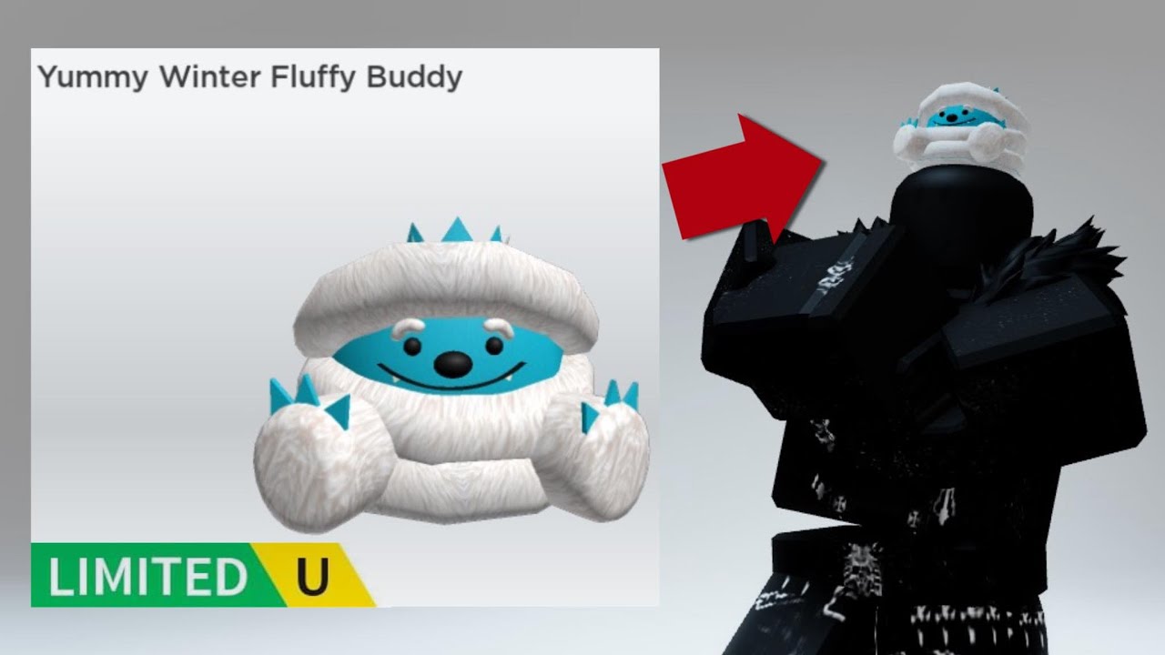 วิธีรับไอเท็ม ROBLOX Yummy Winter Fluffy Buddy ฟรีทันที (UGC จำกัด ...