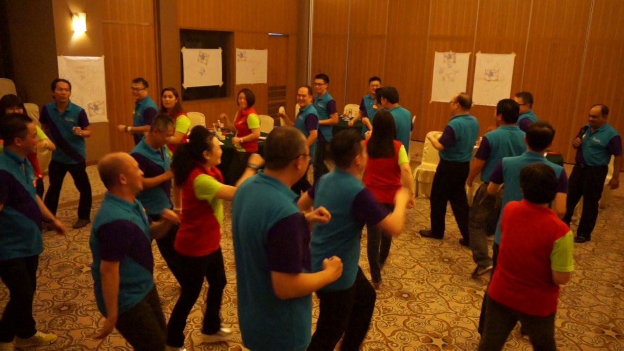 Non-verbal communication activity for Resort World indoor team building ...