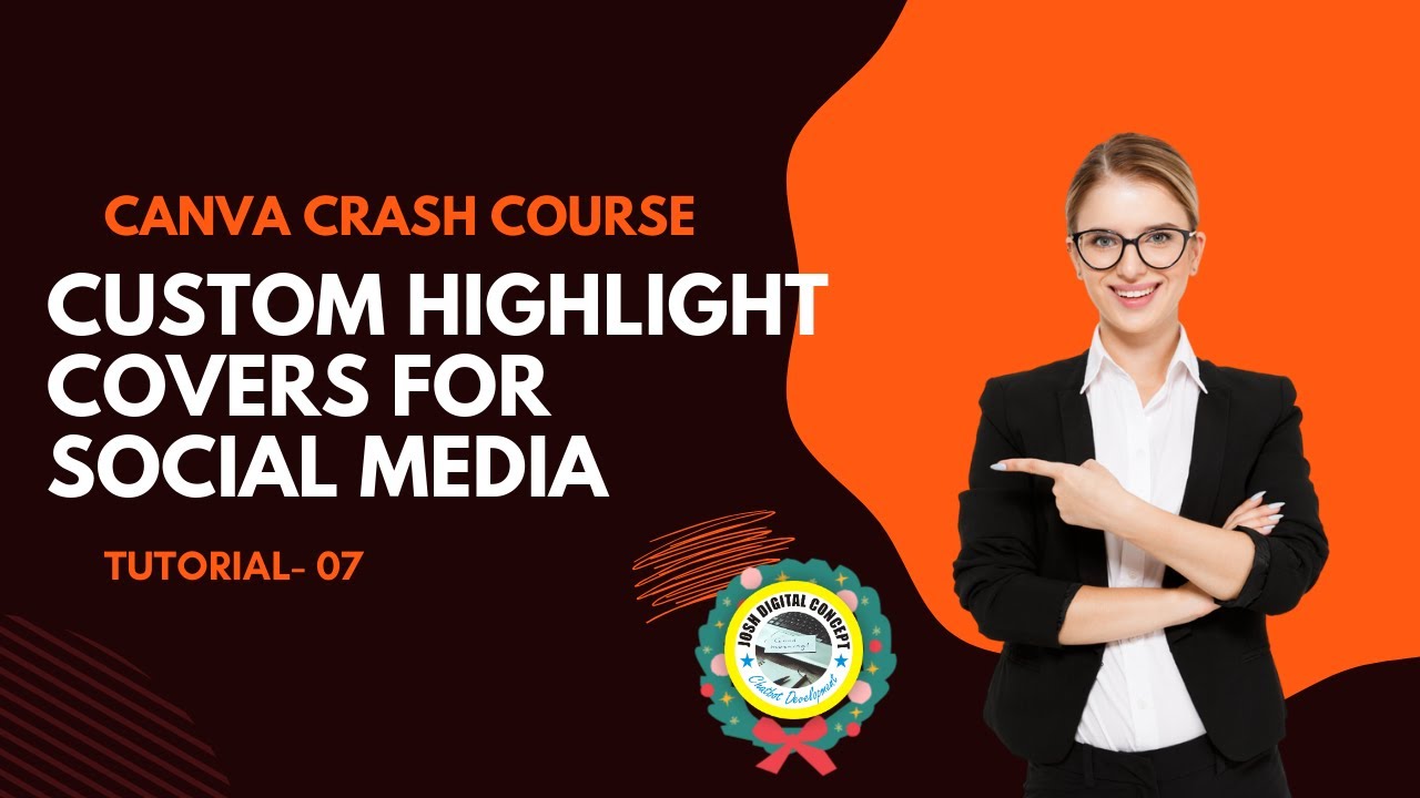 Custom Highlight Covers for Social Media: A Canva Crash Course - YouTube