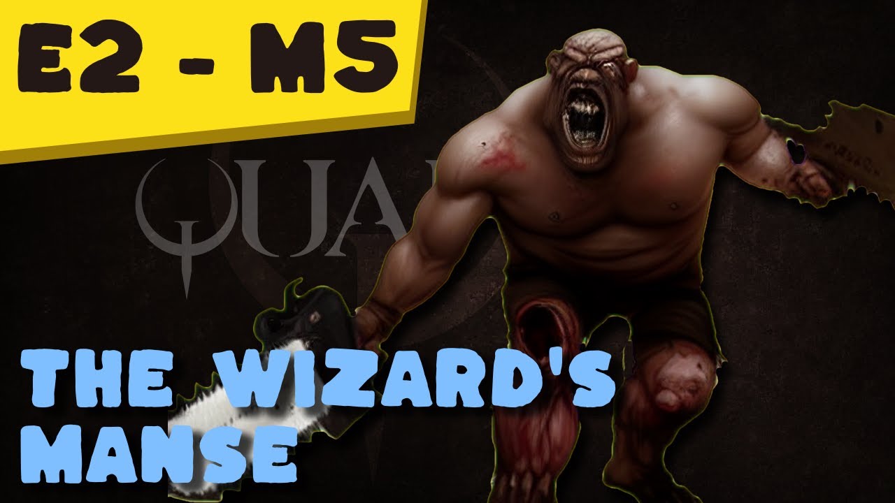 Quake E2M5 - The Wizard's Manse [ NO COMMENTARY ] - YouTube