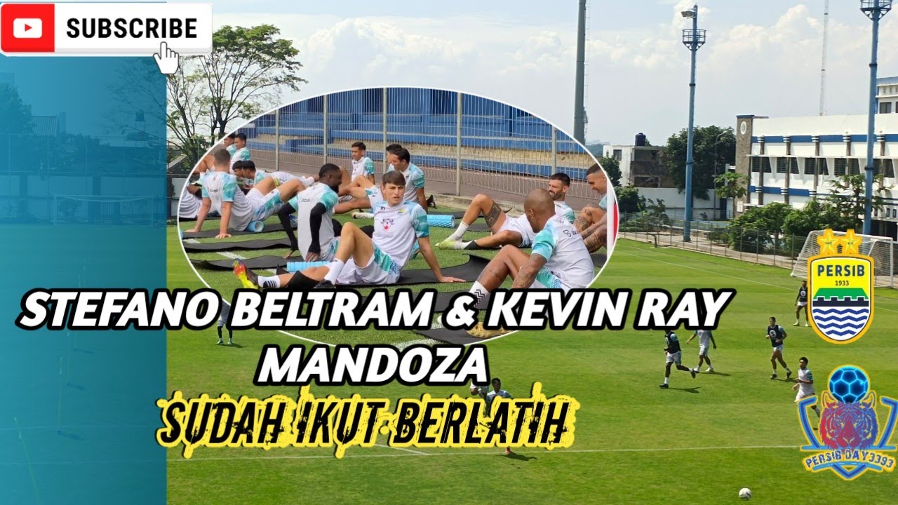 STEFANO BELTRAM DAN KEVIN RAY MENDOZA SUDAH MULAI BERLATIH😱💙 - YouTube