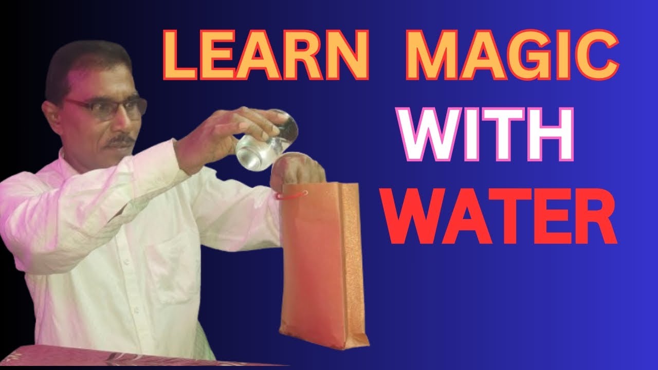 Tutorial Of Magic Tricks With Water. #tricks #easy #tutorial #magician ...