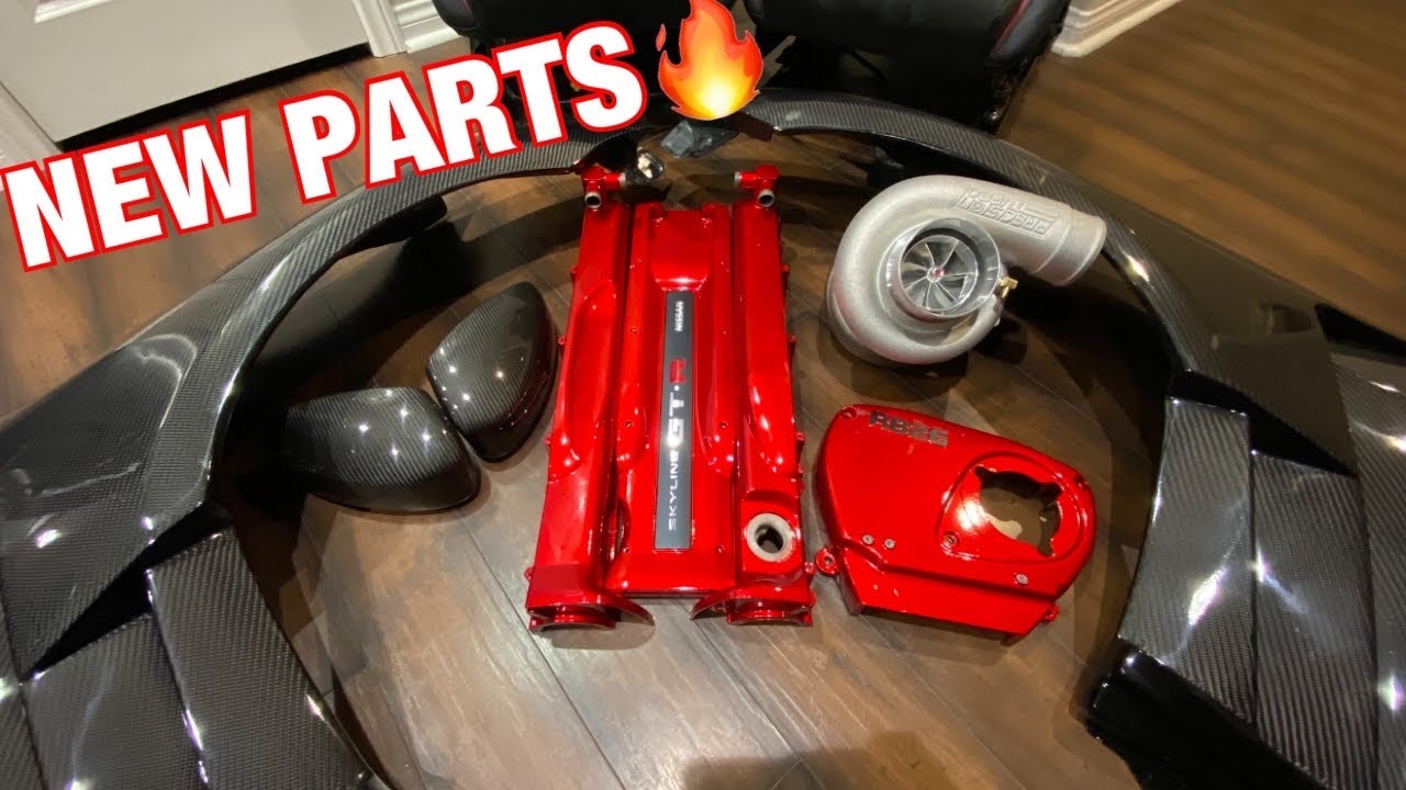 RB26 G35 SWAP UPDATE | BIG PRECISION TURBO CARBON FENDERS & MORE ...