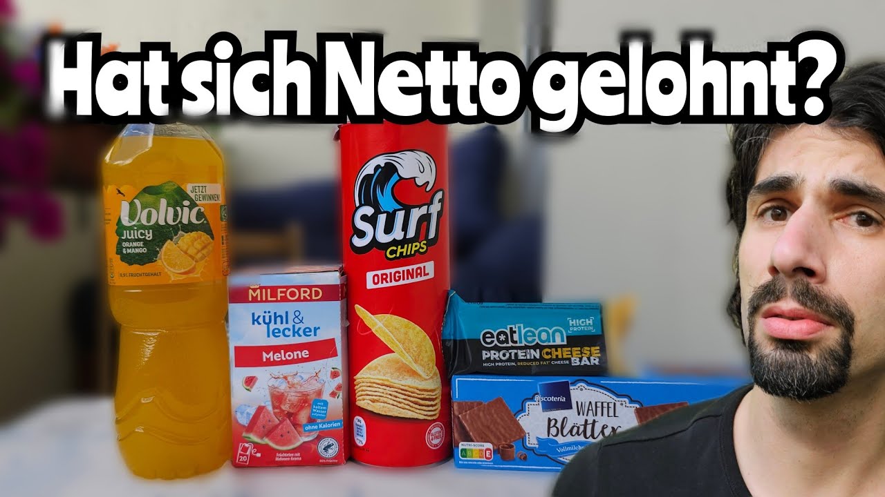 Netto Food Haul: 5 Produkte im Geschmackstest - YouTube