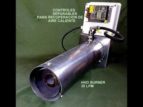 Industrial HHO burner 30 lpm WATER is the fuel YouTube - YouTube