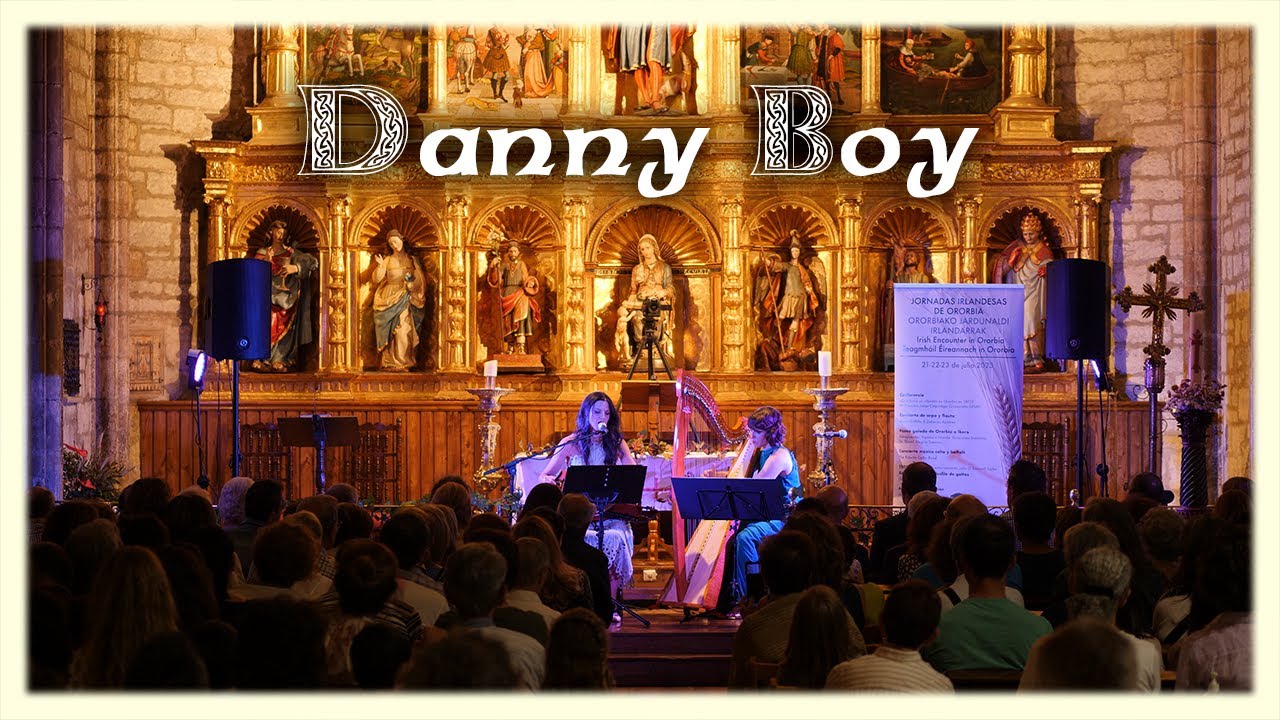 Danny Boy - LIVE- (vocals and celtic harp). - YouTube