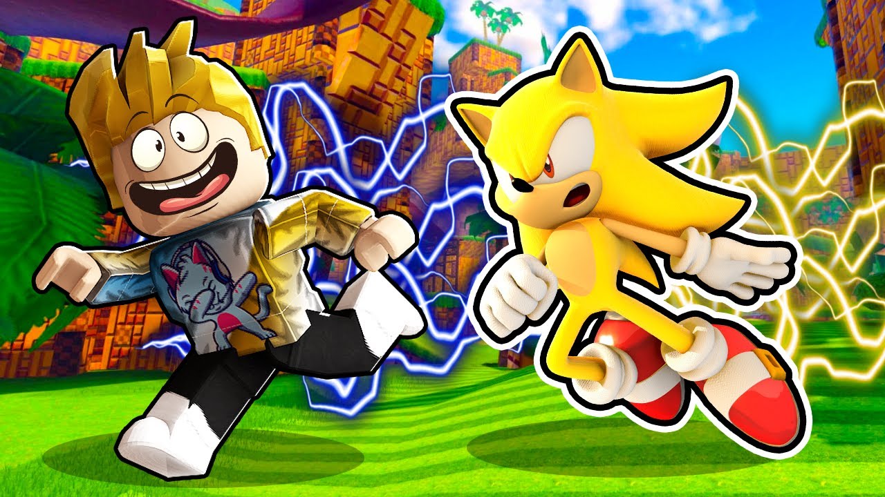 Unlocked SUPER SONIC in Roblox Sonic Speed Simulator - YouTube