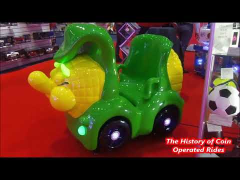 2010s Coin Operated Car Kiddie Ride - Corn Car