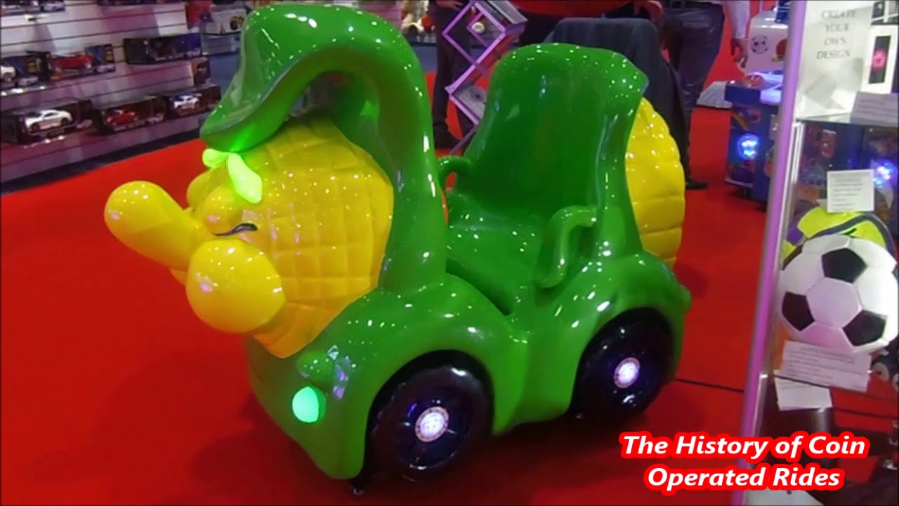 2010s Coin Operated Car Kiddie Ride - Corn Car - YouTube