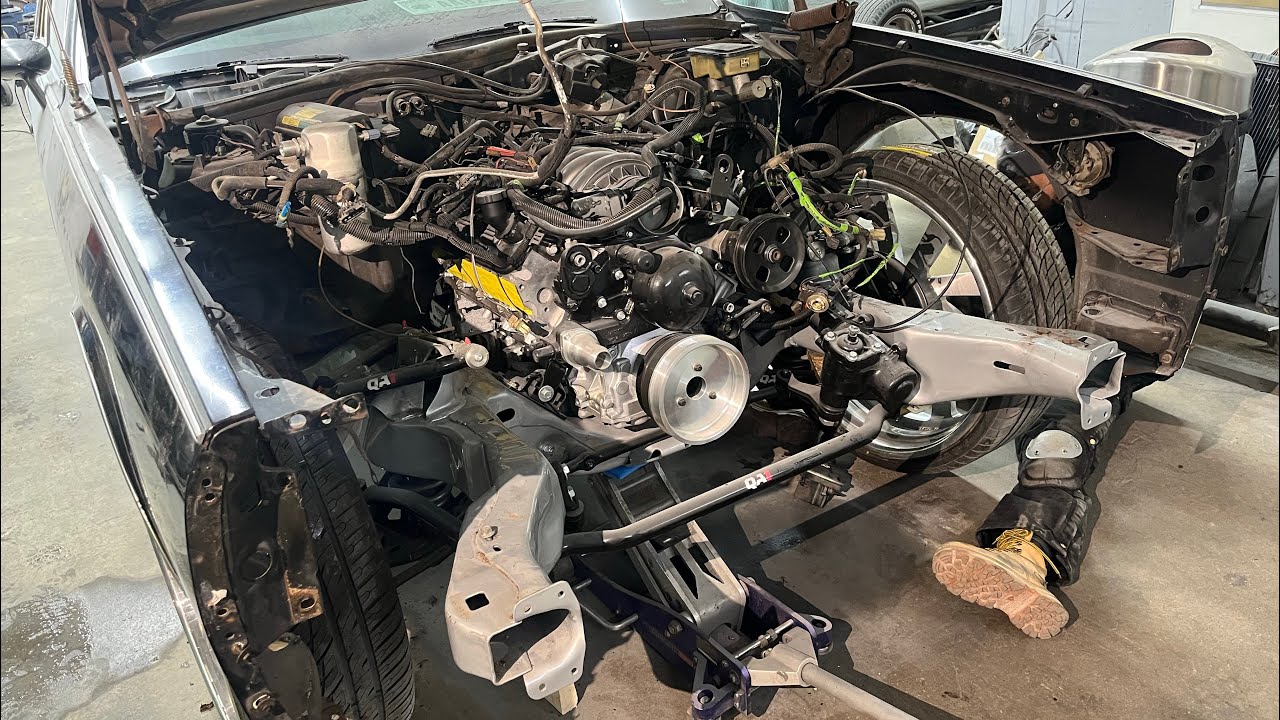 1985 Box Chevy Frame Off Break Down - YouTube