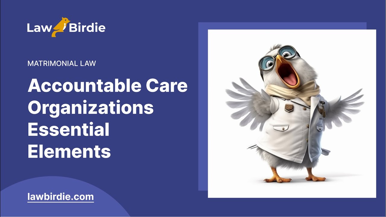 Accountable Care Organizations Essential Elements - Essay Example - YouTube