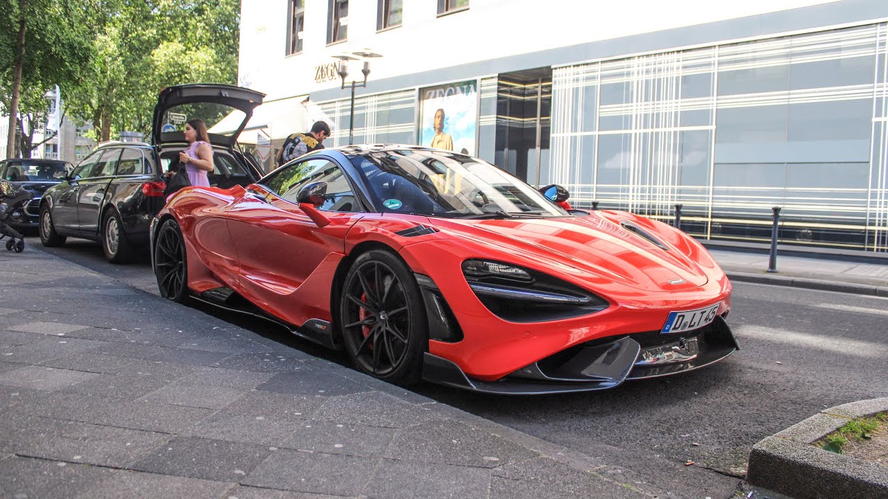 Supercars In Düsseldorf! 765LT, 296 GTS, 2x 812 GTS, GT3RS, GT3 Touring ...