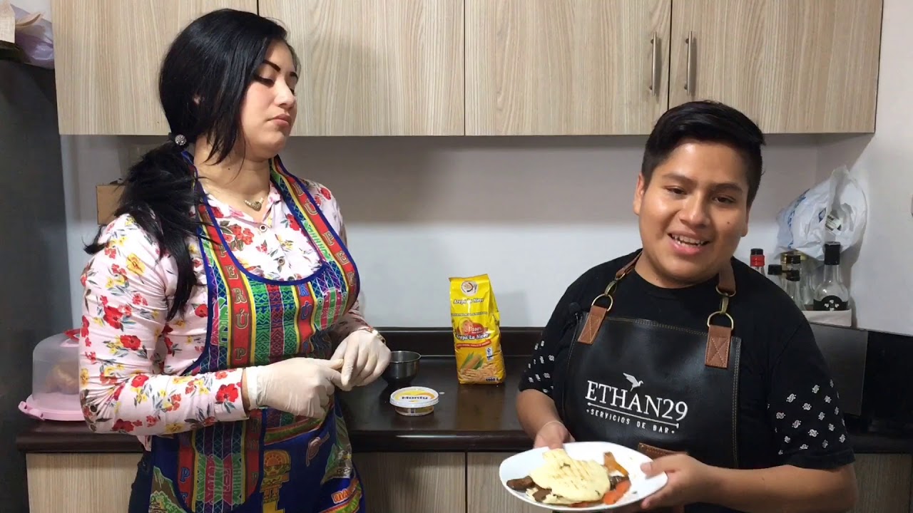 Arepas de Lomo Saltado con la deliciosa fusión de harina Arepa la Nieve ...