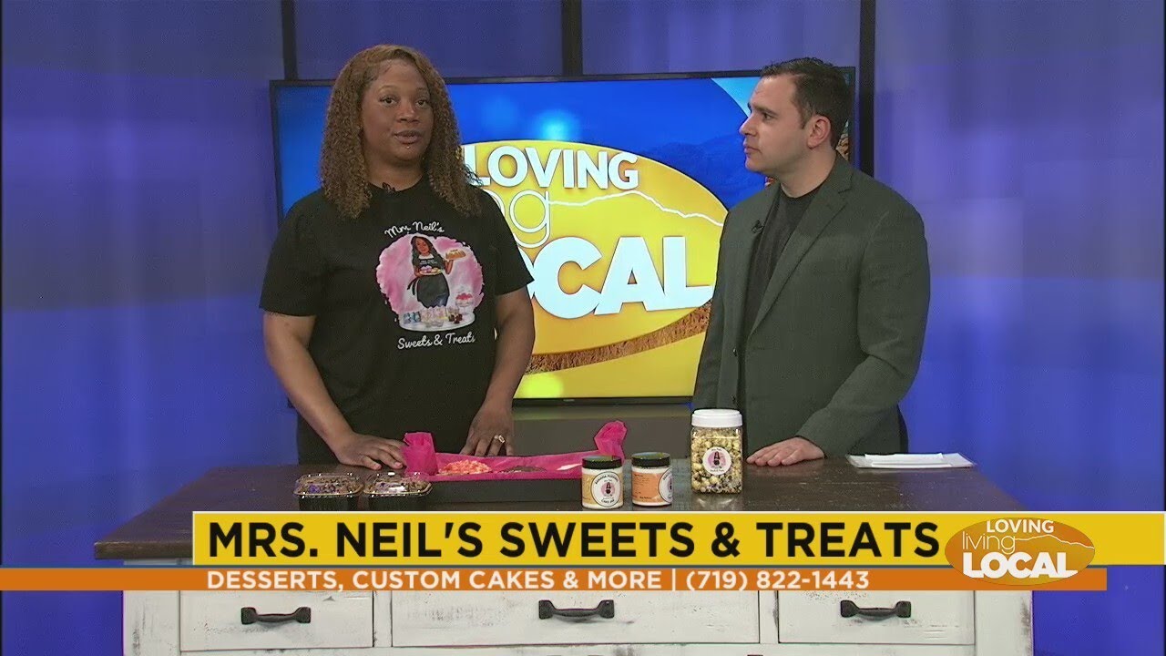 Mrs. Neil's Sweets & Treats - Loving Living Local - YouTube
