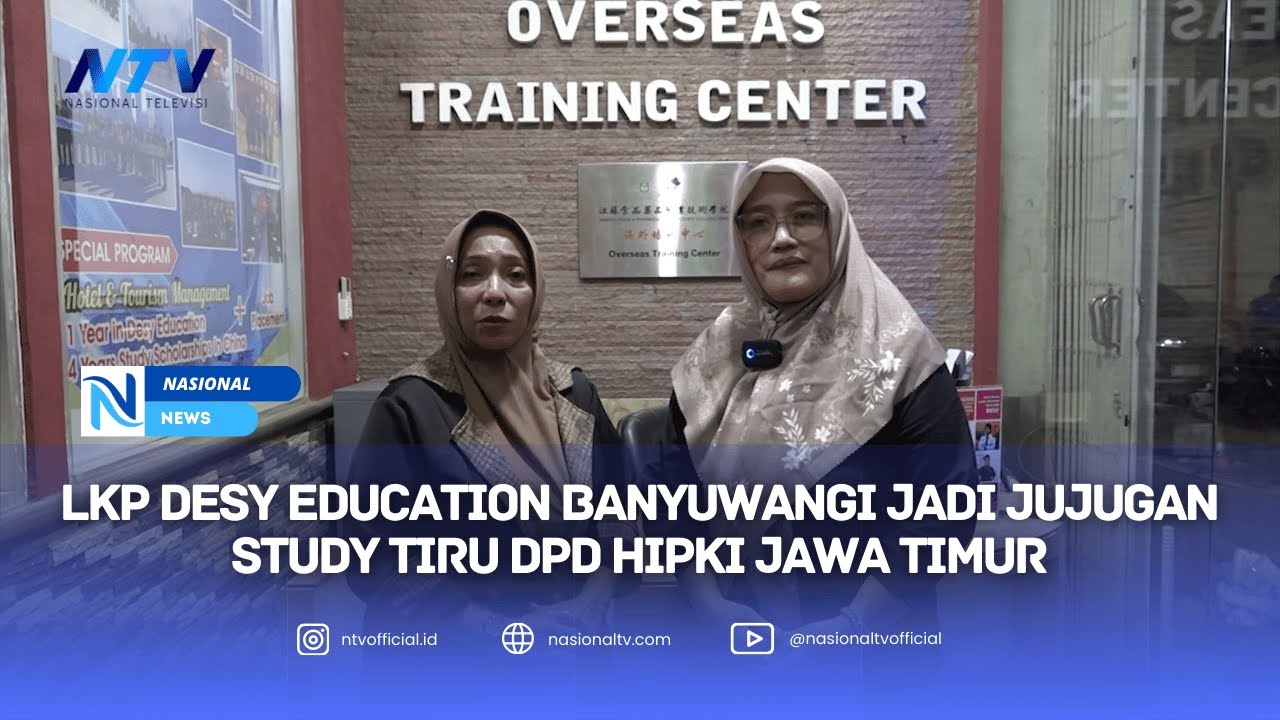 LKP DESY EDUCATION BANYUWANGI JADI JUJUGAN STUDY TIRU DPD HIPKI JAWA TIMUR - YouTube