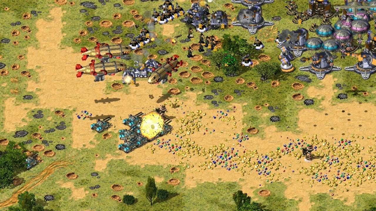 Red Alert 2 | Extra Hard Ai | 7 Vs 1 | A Path Beyond II HD Map - YouTube