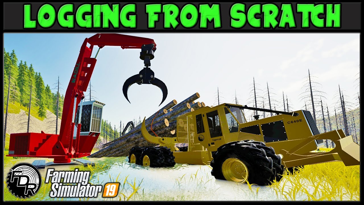 More On The Clambunk! - Logging From Scratch 157 - Farming Simulator ...