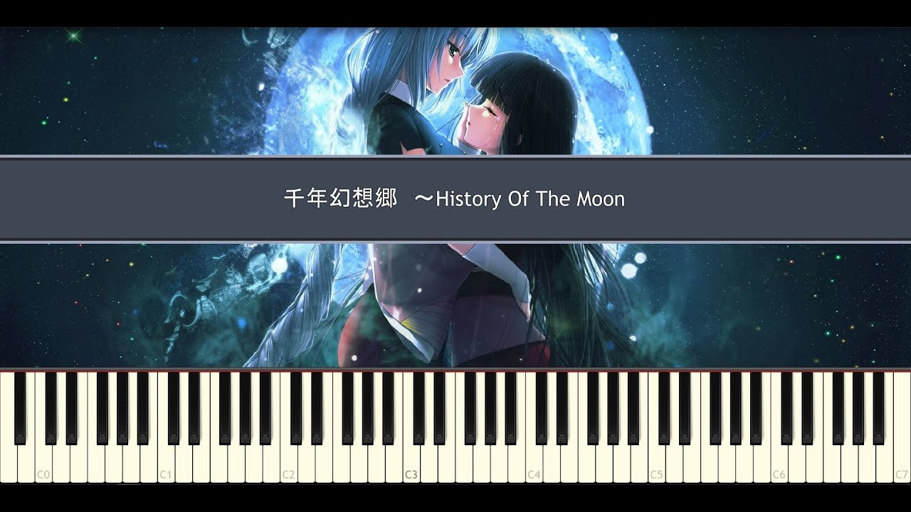 【Synthesia】千年幻想郷 ～ History of the Moon | Gensokyo Millennium ~ History ...