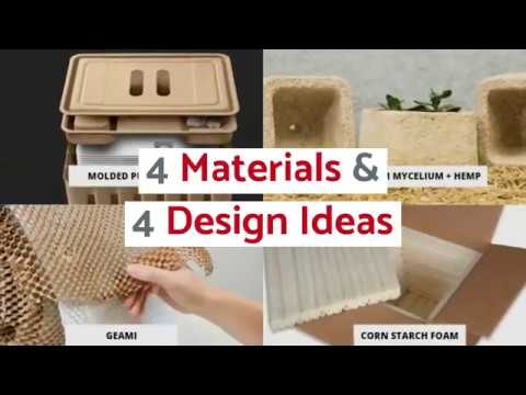 BIODEGRADABLE ELECTRONICS PACKAGING: 4 MATERIALS, 4 DESIGN IDEAS - YouTube