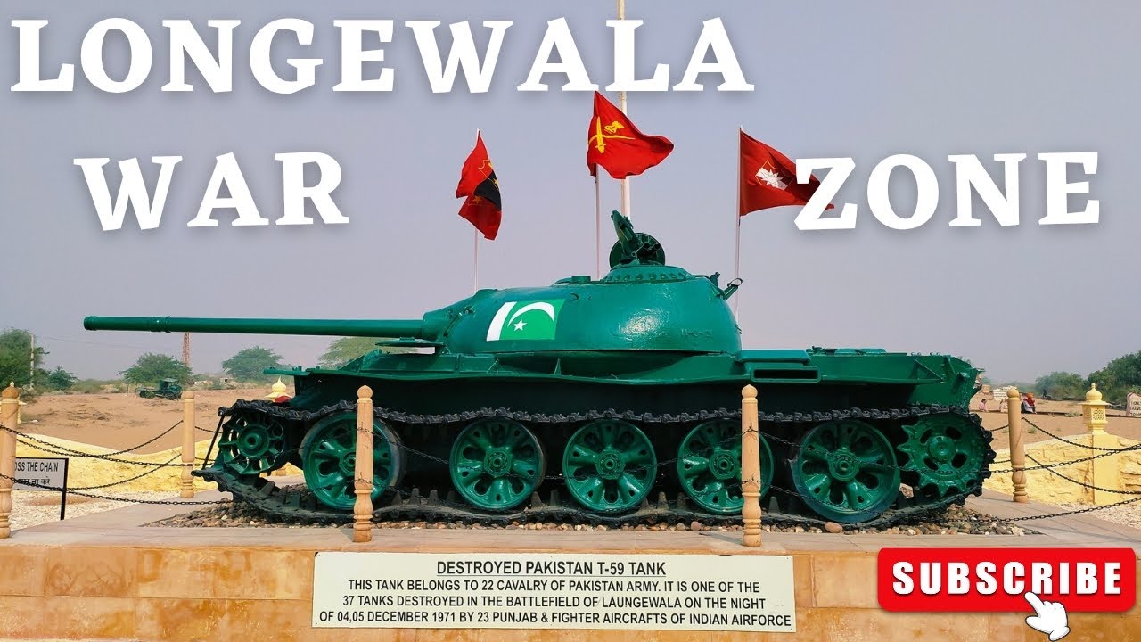 India Pakistan Border | Longewala | War Memorial | Tanot mata mandir ...