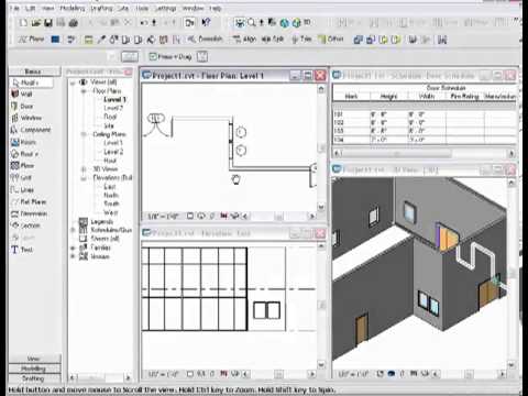 Revit Tutorials Starting a Project - YouTube