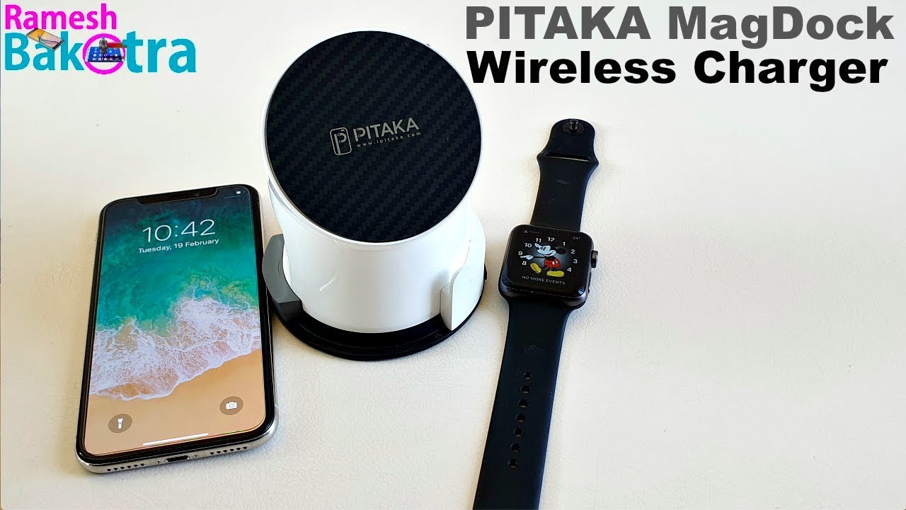 PITAKA MagDock Wireless Charger Unboxing - YouTube
