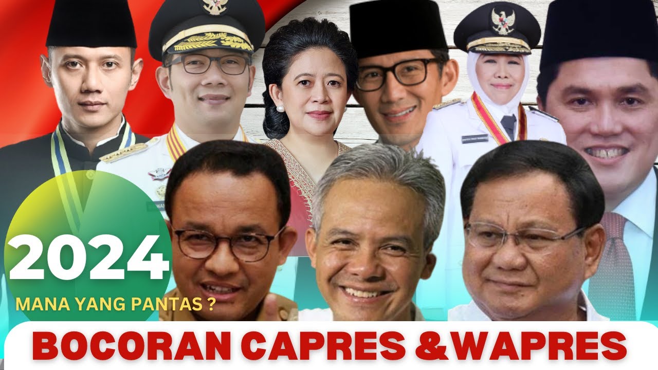 WAH SERU ! PASANGAN CAPRES 2024 SUDAH MUNCUL ? BOSSMAN ROASTING SEMUA ...