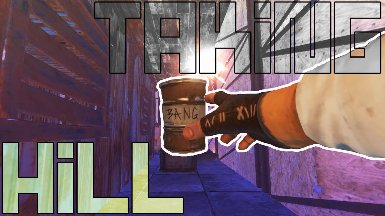 Taking Over Hill on Rust Savas - YouTube