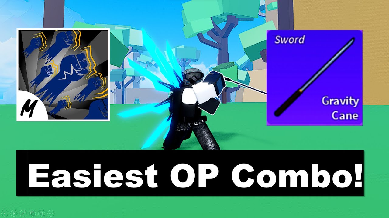 the easiest OP gravity cane combo.. (Blox Fruits) - YouTube