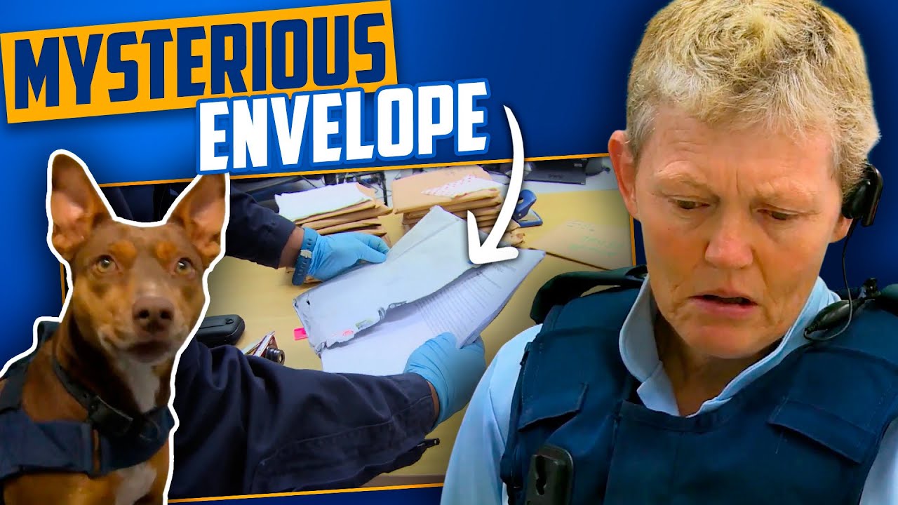 Sniffer Dog Detects Drugs Hidden in Prison Envelope! - YouTube